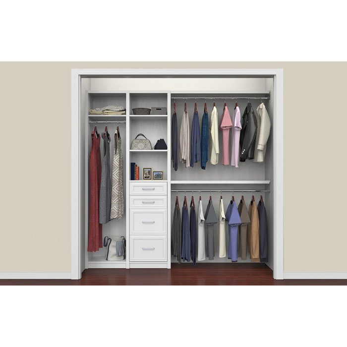 ClosetMaid SpaceCreations Closet System Reach-In-Sets & Reviews | Wayfair