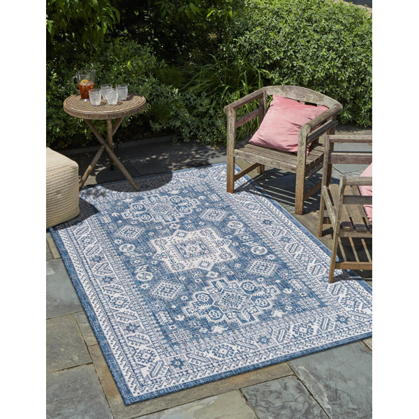 Union Rustic Anariya Southwestern Brown Indoor / Outdoor Area Rug ...