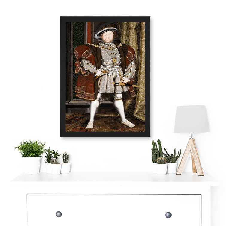 Astoria Grand Painting Antique Holbein Junior Henry Tudor VIII King ...