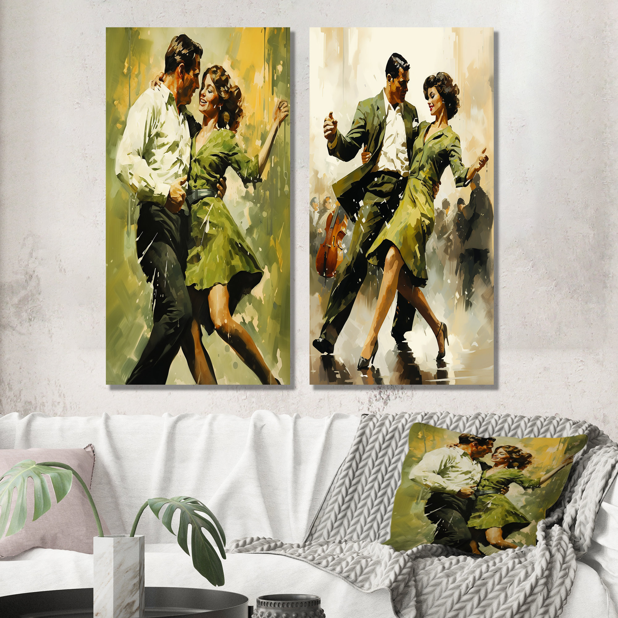 George Oliver Dance Swing In The Sixties - Dance Metal Wall Art Prints ...