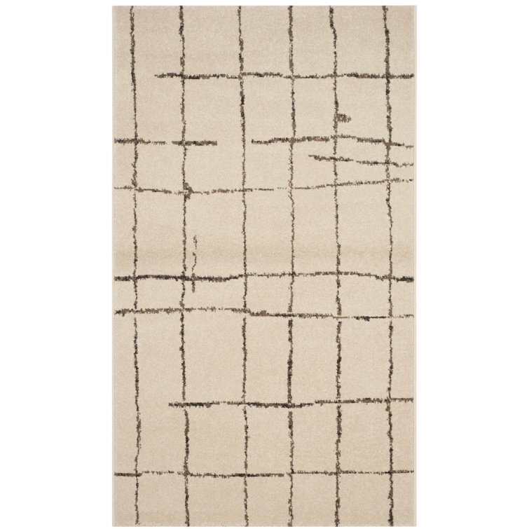 Wrought Studio Akhalak Performance Geometric Rug & Reviews | Wayfair