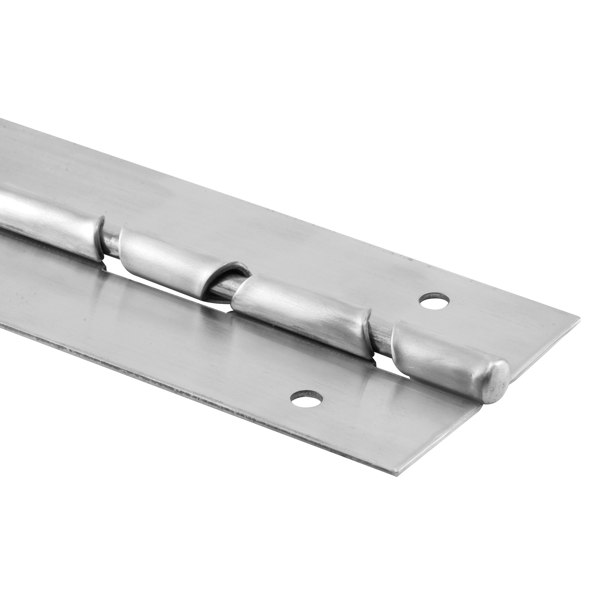 Prime-Line Piano Hinge, 3in x 57-1/2 in., Stainless Steel, LH/IN-RH/OUT ...