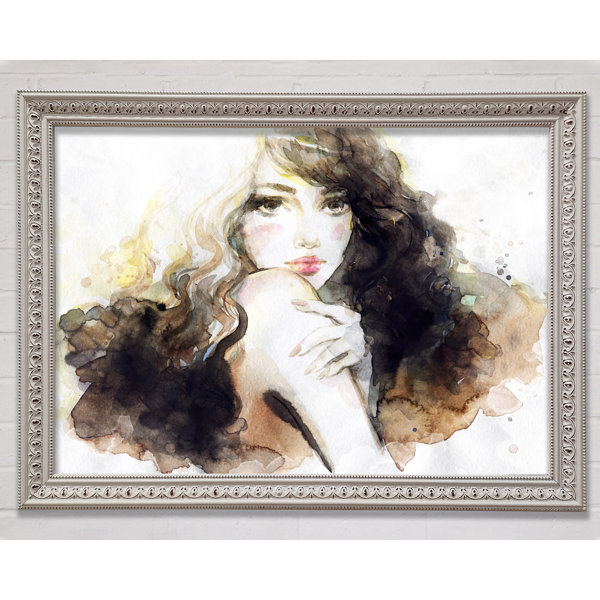 Bright Star Coffee Coloured Portrait - Single Picture Frame Art Prints ...