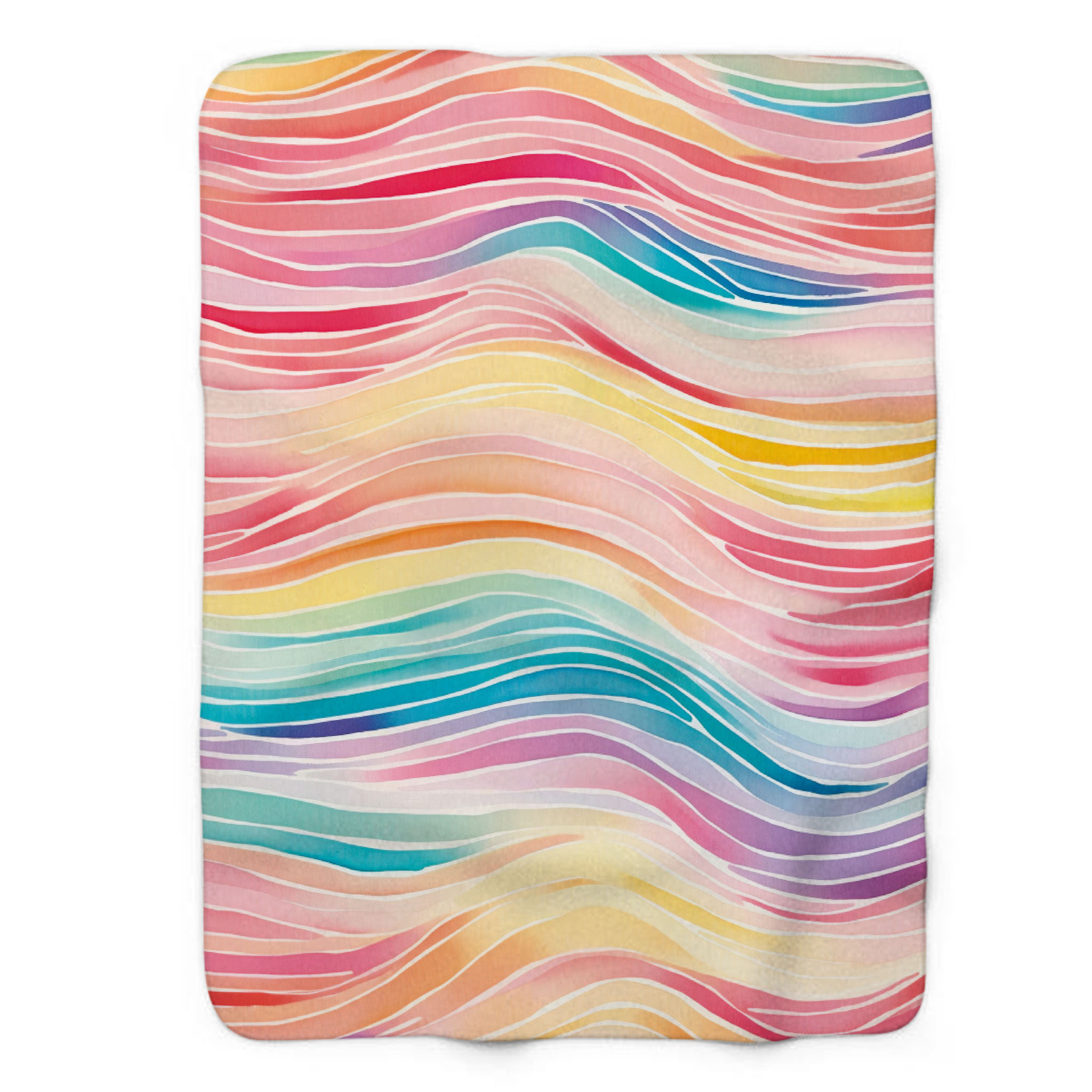 MentionedYou Spectrum Art - 1 Piece Premium Blanket | Wayfair