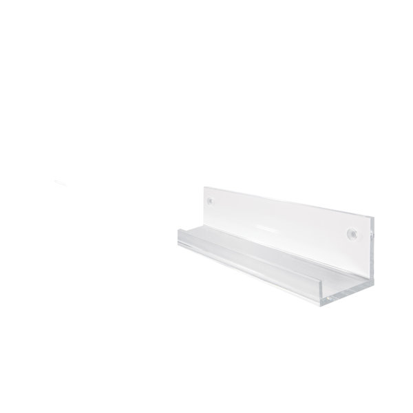 Brayden Studio Arzell Plastic / Acrylic Picture Ledge Wall Shelf ...