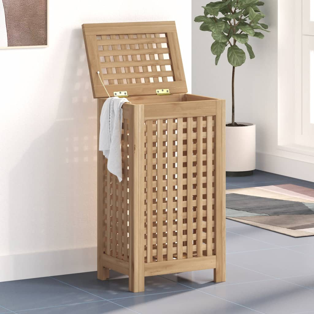 Millwood Pines Wood Laundry Hamper | Wayfair