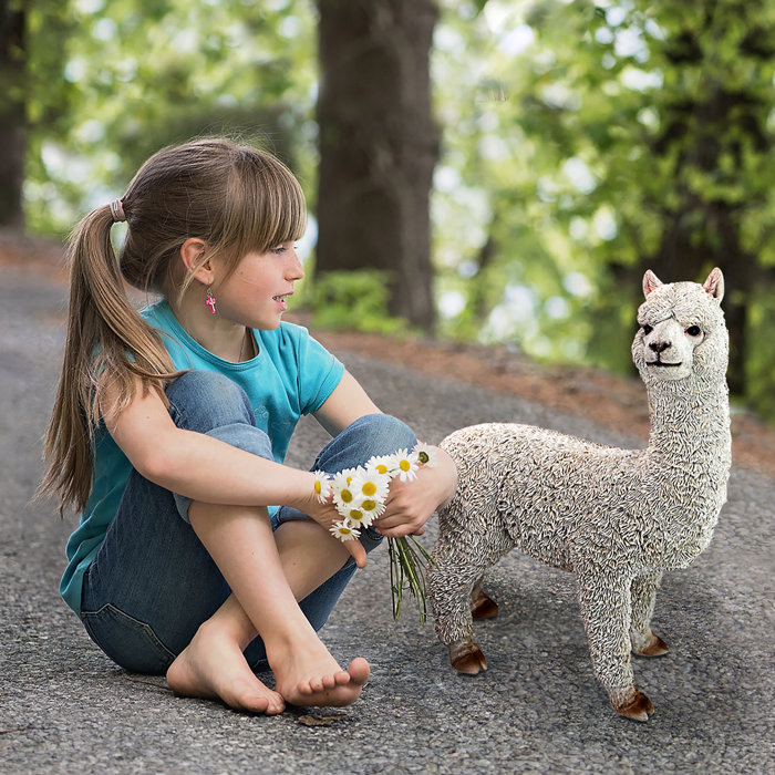 Design Toscano Alpacalypse of Alpaca Garden Statue & Reviews | Wayfair