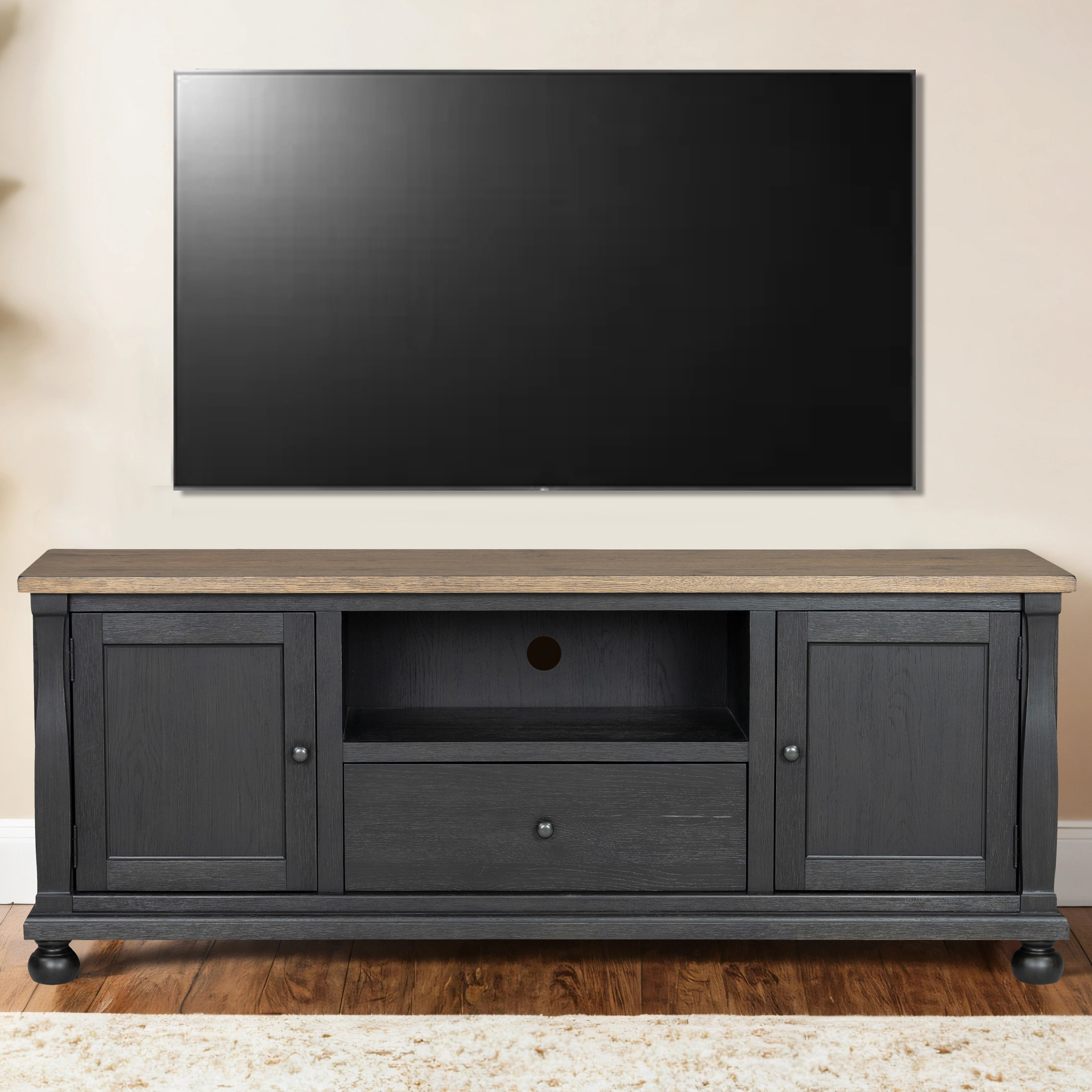 Canora Grey Verline 75" Tv Console | Wayfair