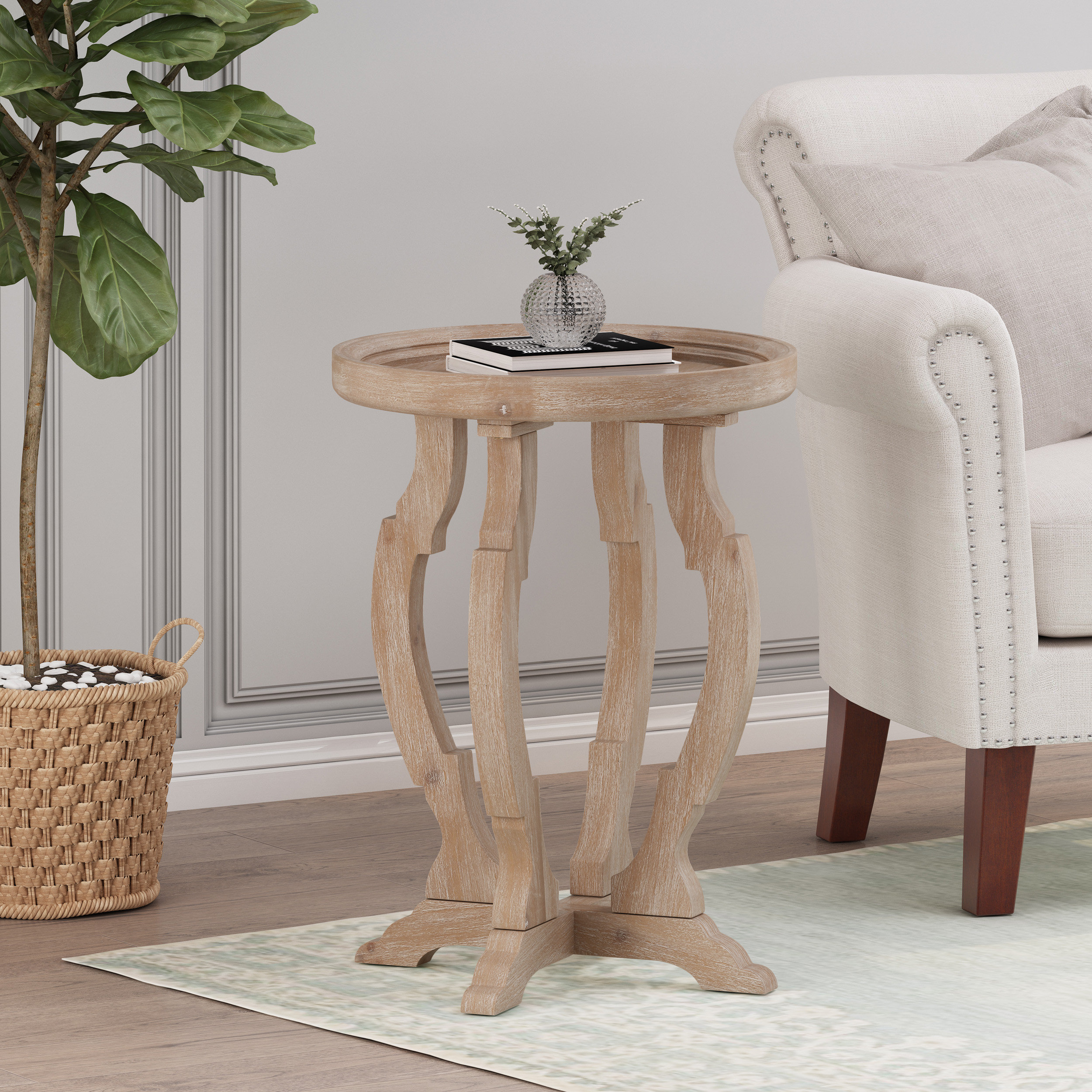 Ophelia & Co. Tray Top End Table & Reviews | Wayfair