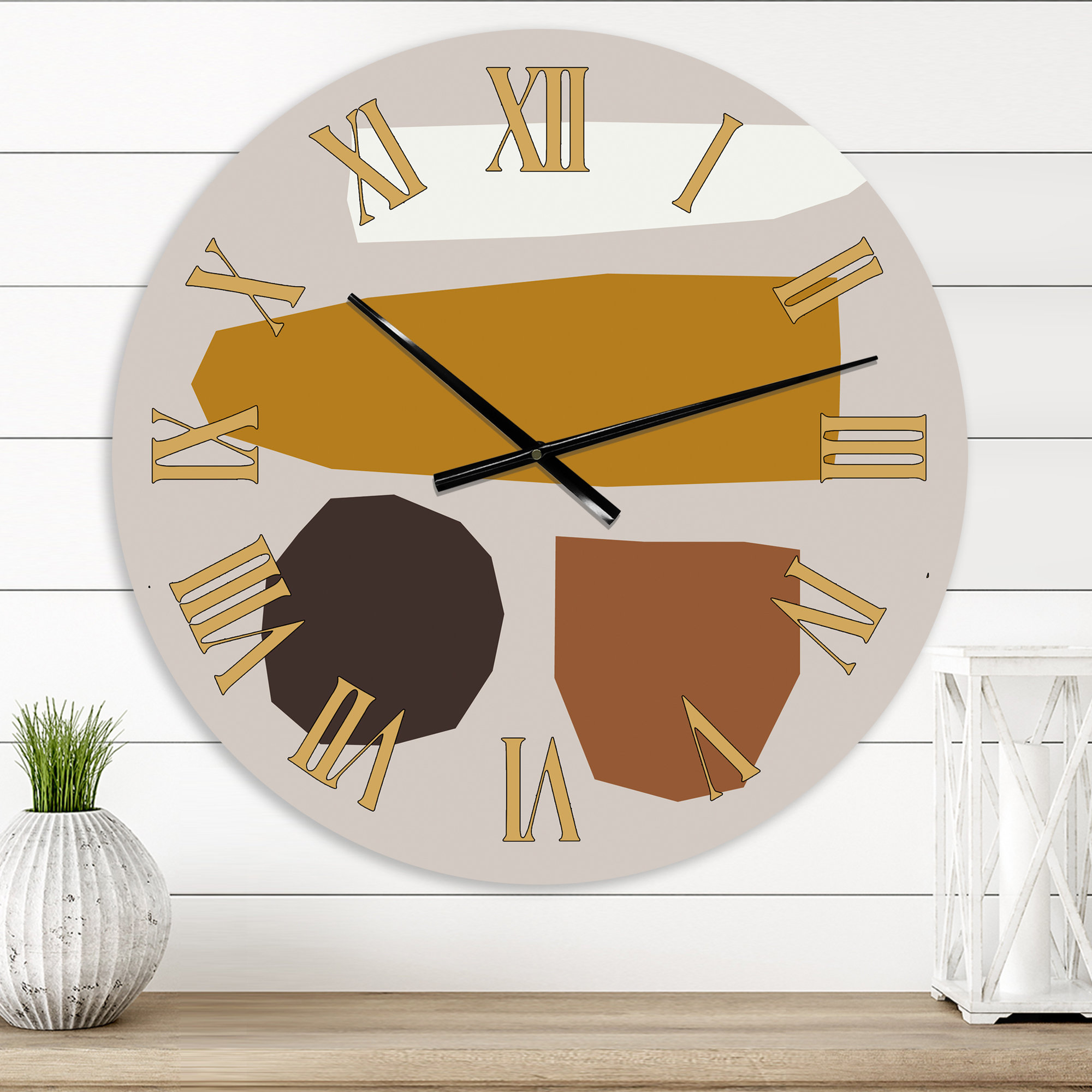 East Urban Home Oversized Minimal Elementary Organic and Geometric ...