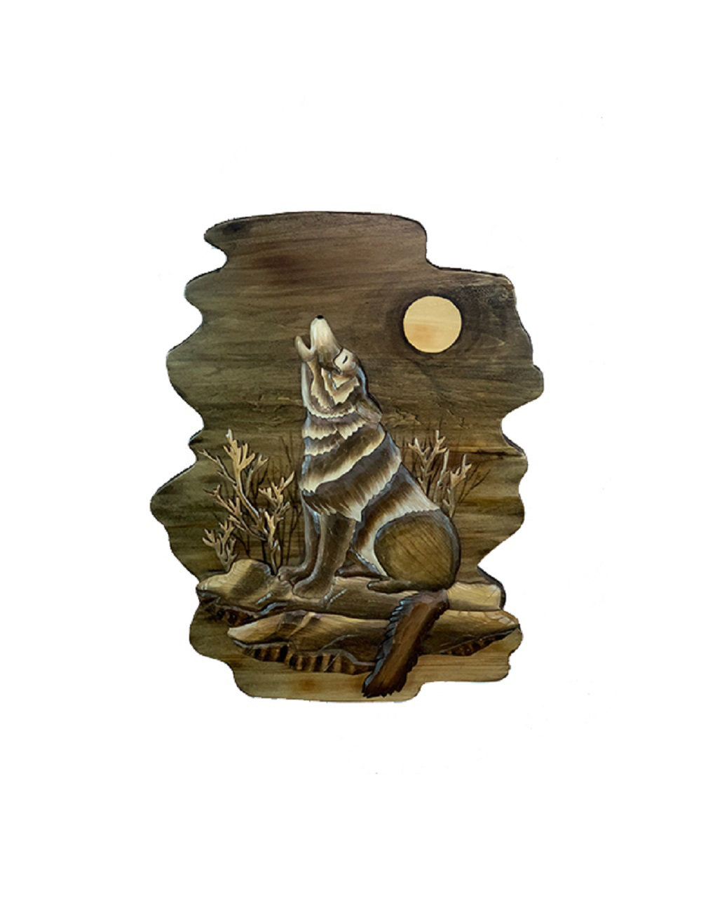 Millwood Pines Wolf Wall Decor | Wayfair