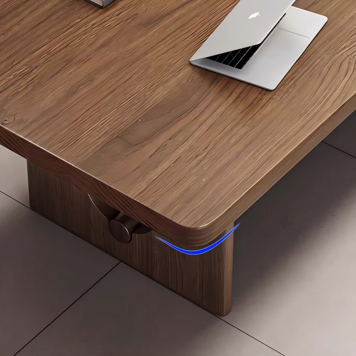 Latitude Run® Modern Minimalist Solid Wood Long Conference Table | Wayfair