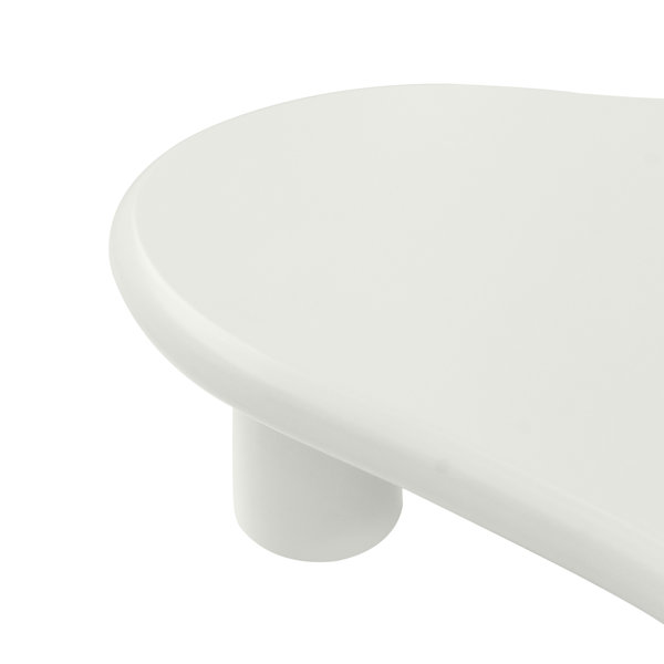 Ivy Bronx Keyiana Cloud Shape Modern 4 Legged Coffee Table & Reviews ...