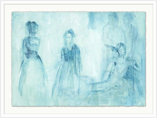 Wendover Art Group Faded Figures 1 | Wayfair