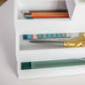 Martha Stewart Enzo Wooden Desktop or Drawer Organizer Set - 6 Piece ...