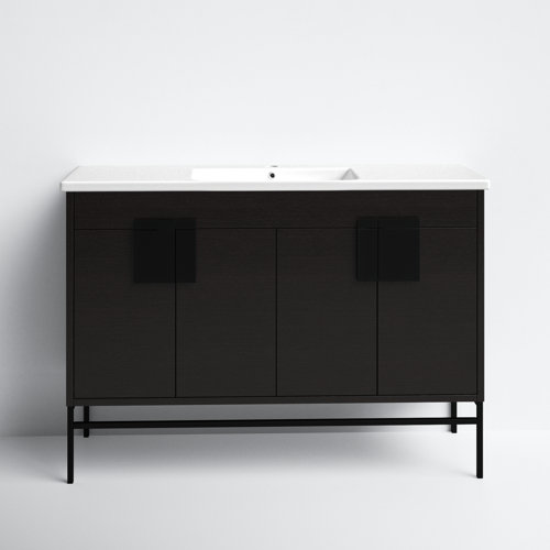 Modern 48 Inch Single Bathroom Vanities | AllModern