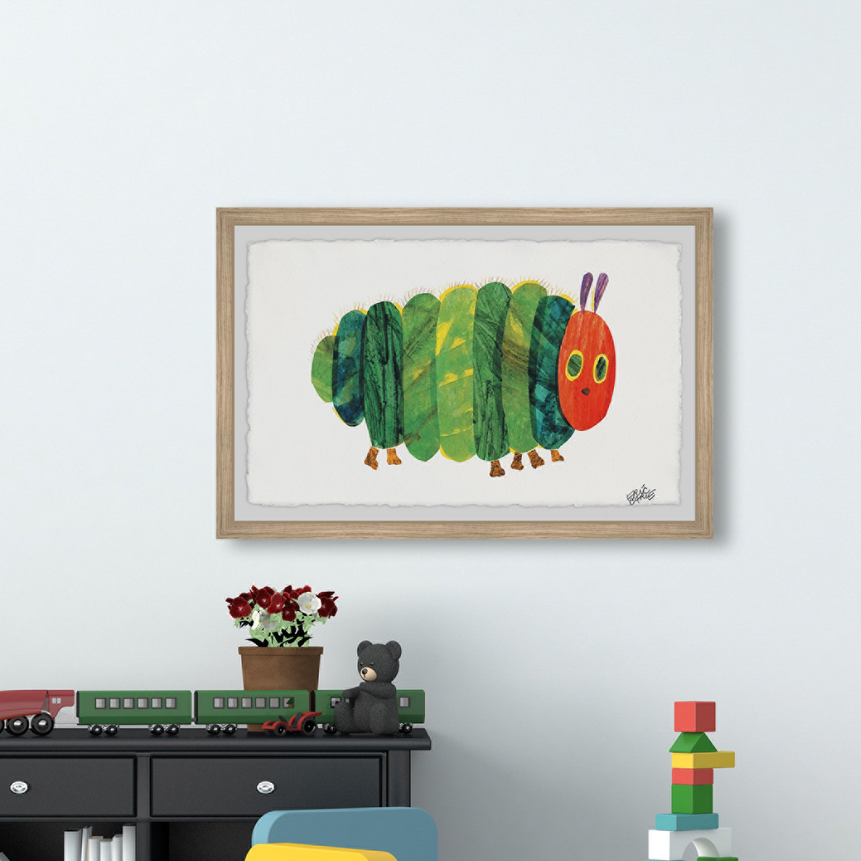 Viv + Rae™ Lemley 'Very Fat Caterpillar' Framed Print | Wayfair