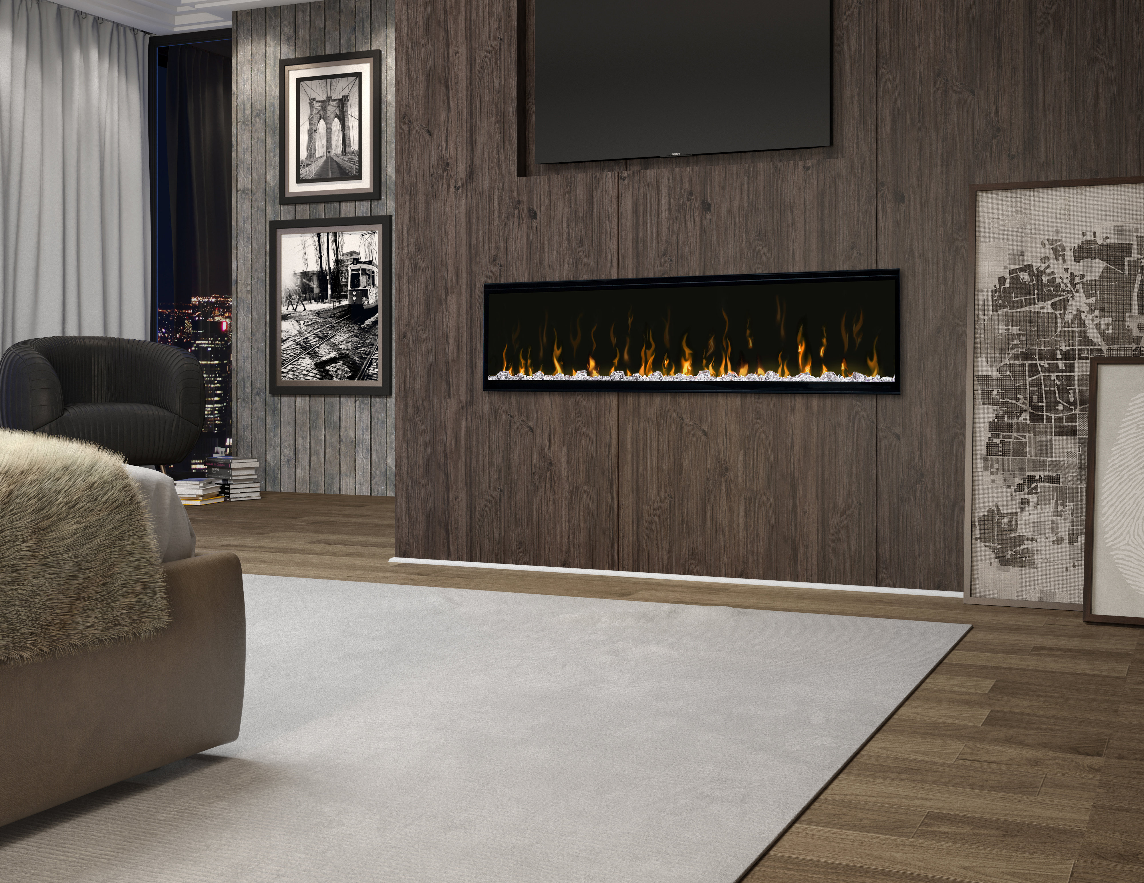 Dimplex IgniteXL Built-in Linear Electric Fireplace - Multi-Fire XD ...
