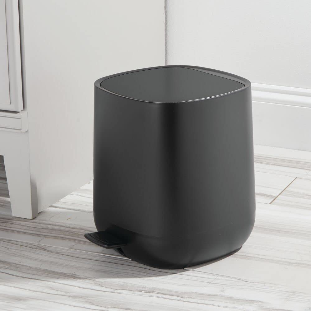 Co-t Plastic Step On Waste Basket ( 1.3 Gallons ) | Wayfair