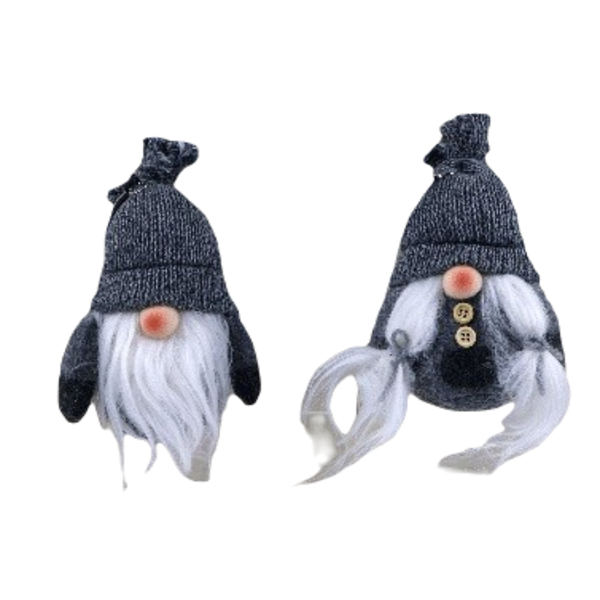 The Holiday Aisle® 2 Piece Boy and Girl Hanging Gnome Set | Wayfair