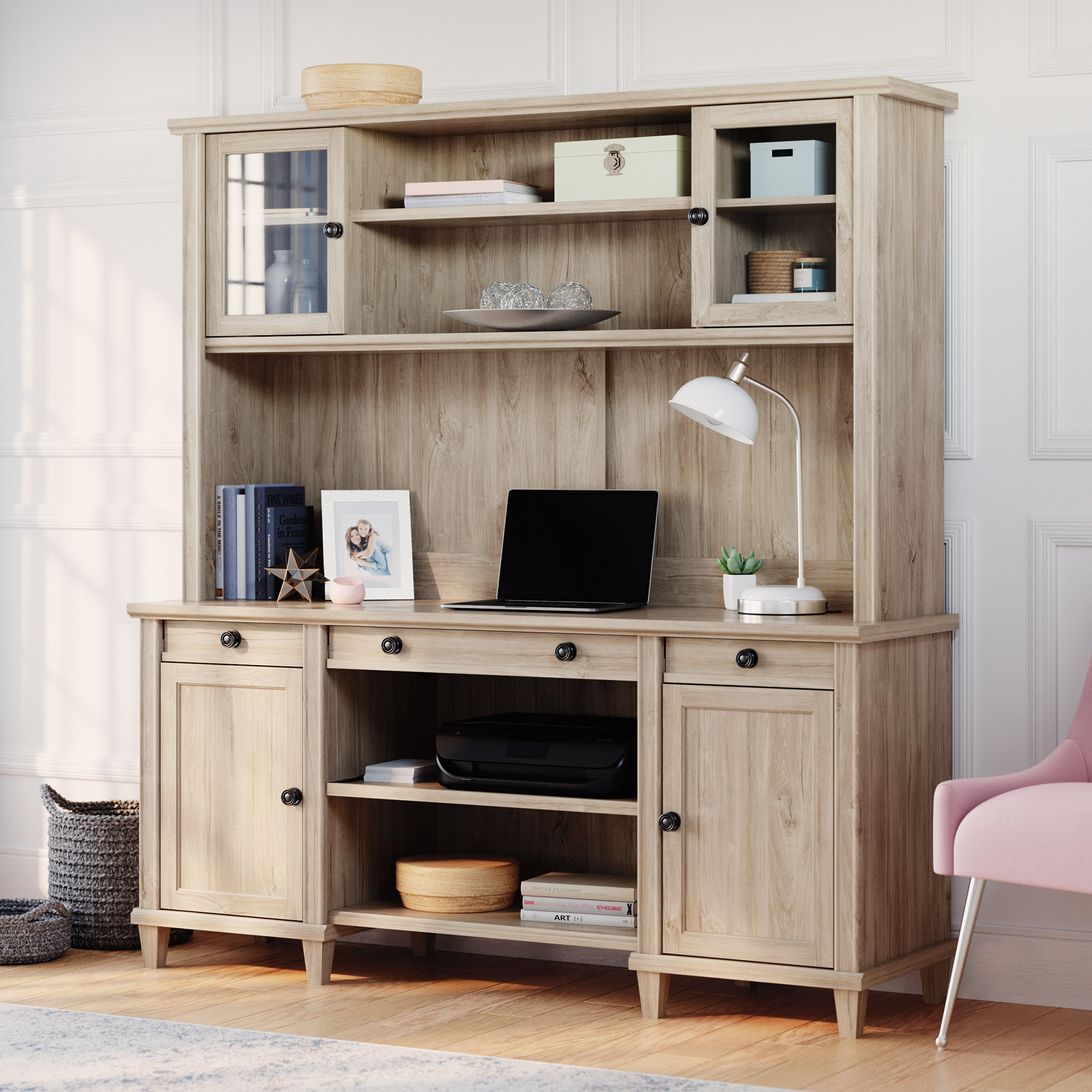 Lark Manor Hammond Credenza Desk - Wayfair Canada