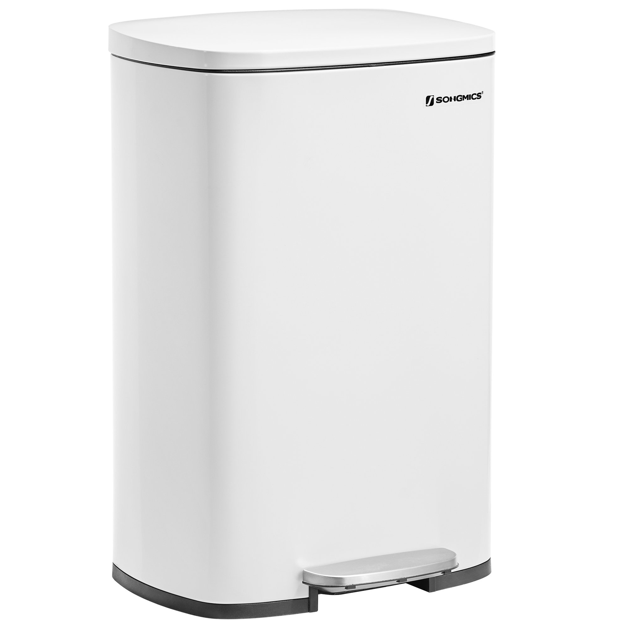 Ivy Bronx Kitchen Bin 50L, Pedal Bin For Kitchen, Rubbish Bin, Soft ...