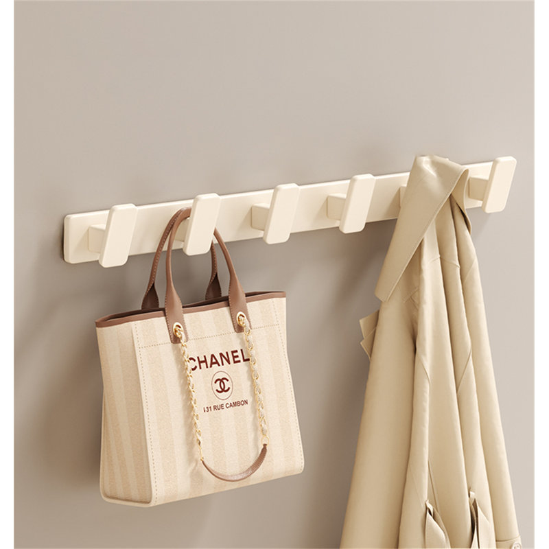 Latitude Run® Het Metal Freestanding 6 - Hook Wall Mounted Coat Rack ...