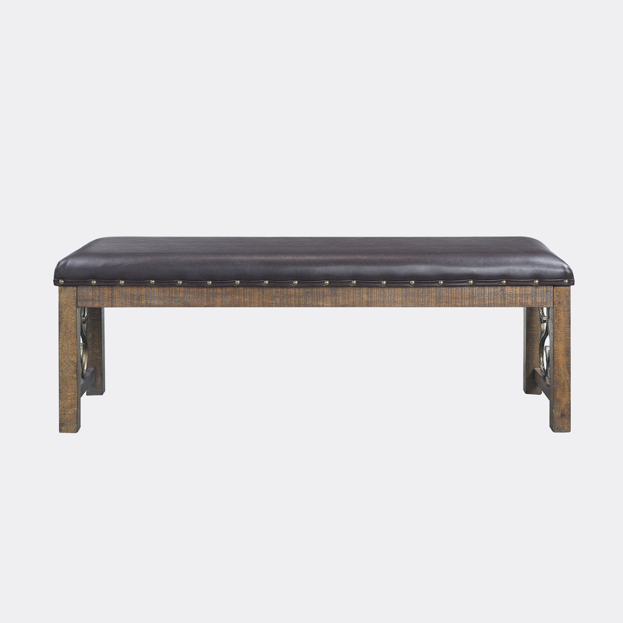 Wildon Home® Flavis Faux Leather Upholstered Bench | Wayfair