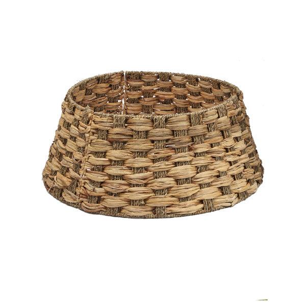 Regency International Geometric Burlap Tree Collar | Wayfair