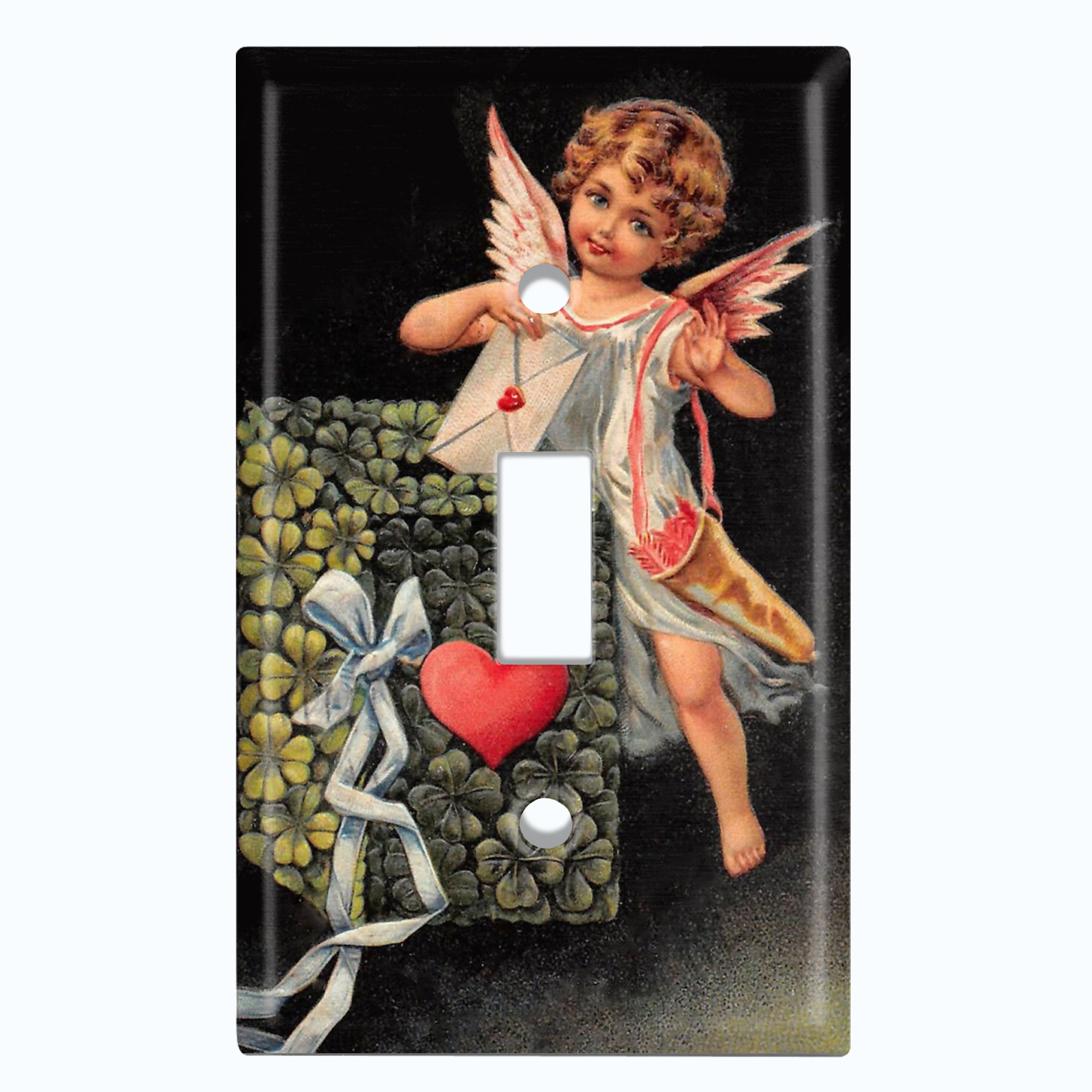 WorldAcc Cupid 1-Gang Toggle Light Switch Wall Plate | Wayfair