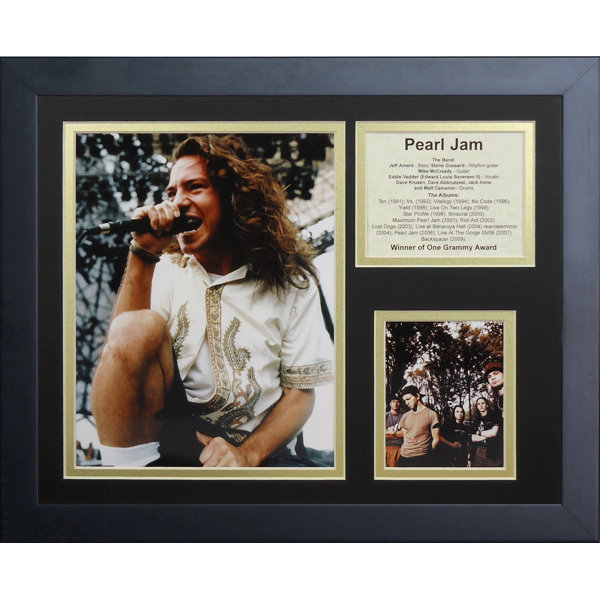 Legends Never Die Pearl Jam Framed Memorabilia & Reviews | Wayfair