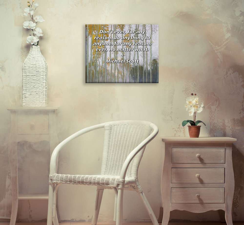 michael scott don't ever