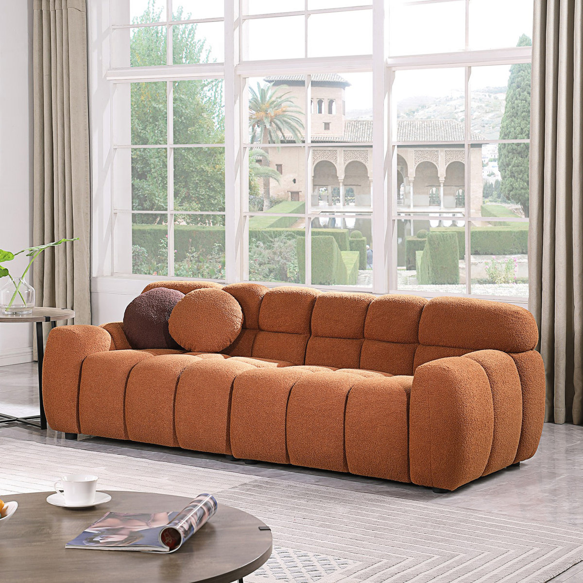 Latitude Run® Human Body Structure For Usa People, Marshmallow Sofa, 3 ...