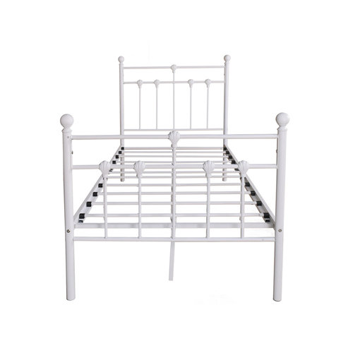 Red Barrel Studio® Rollegem Metal Platform Bed & Reviews | Wayfair