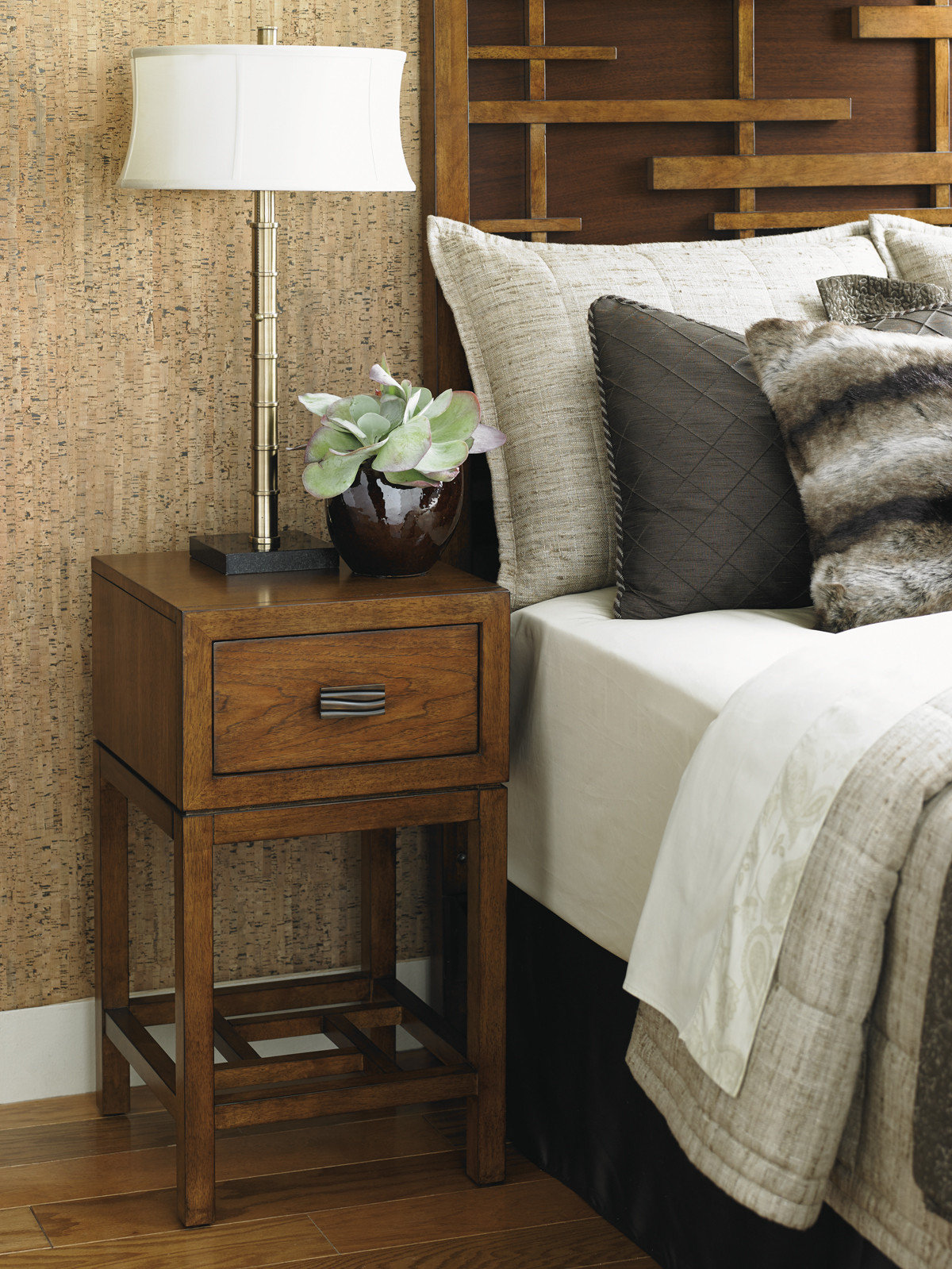 Tommy Bahama Home Island Fusion Hana Night Table & Reviews | Wayfair