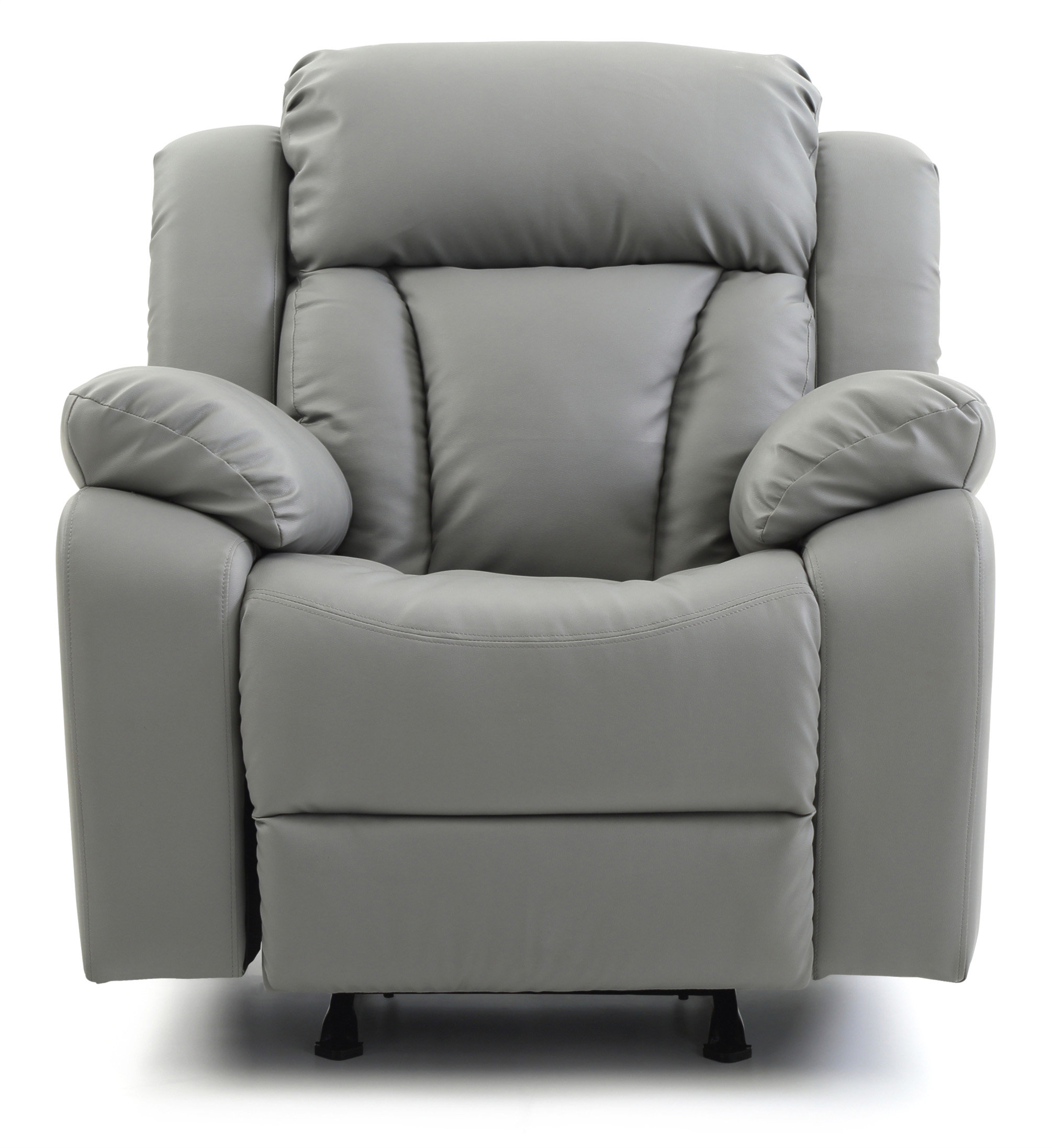 Latitude Run® Stylish Gray Rocker Recliner For Cozy Spaces | Wayfair