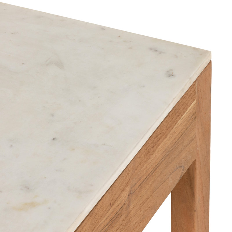 Joss & Main Alida Marble Top Prep Table | Wayfair