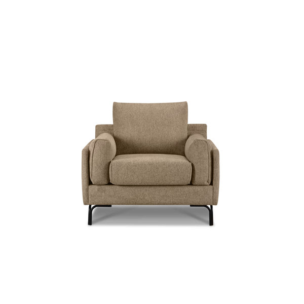 AXOR Naples Chair Fabric-Grey & Reviews | Perigold