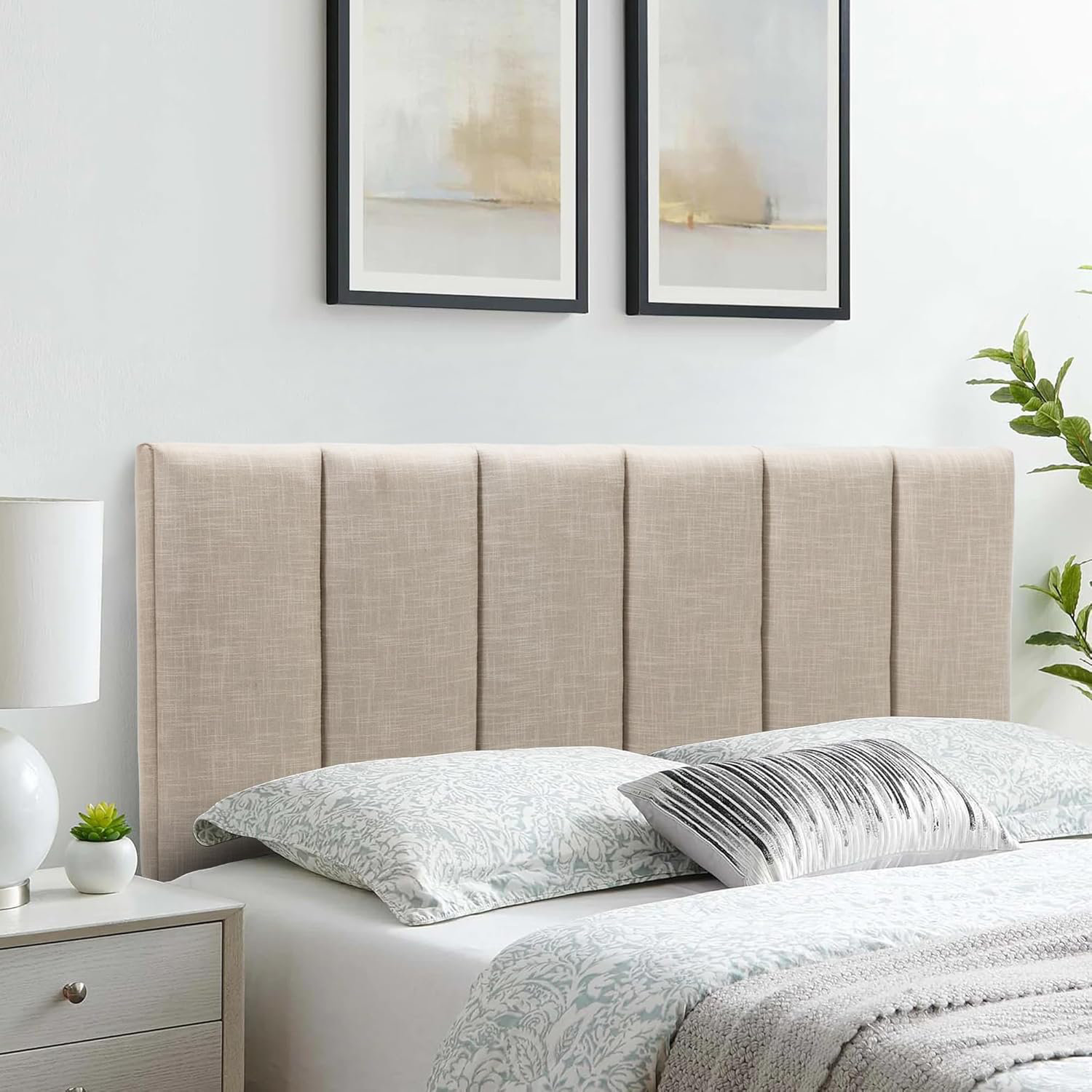 Everly Quinn Upholstered Headboard Foldable King Size Headboards - Wayfair Canada