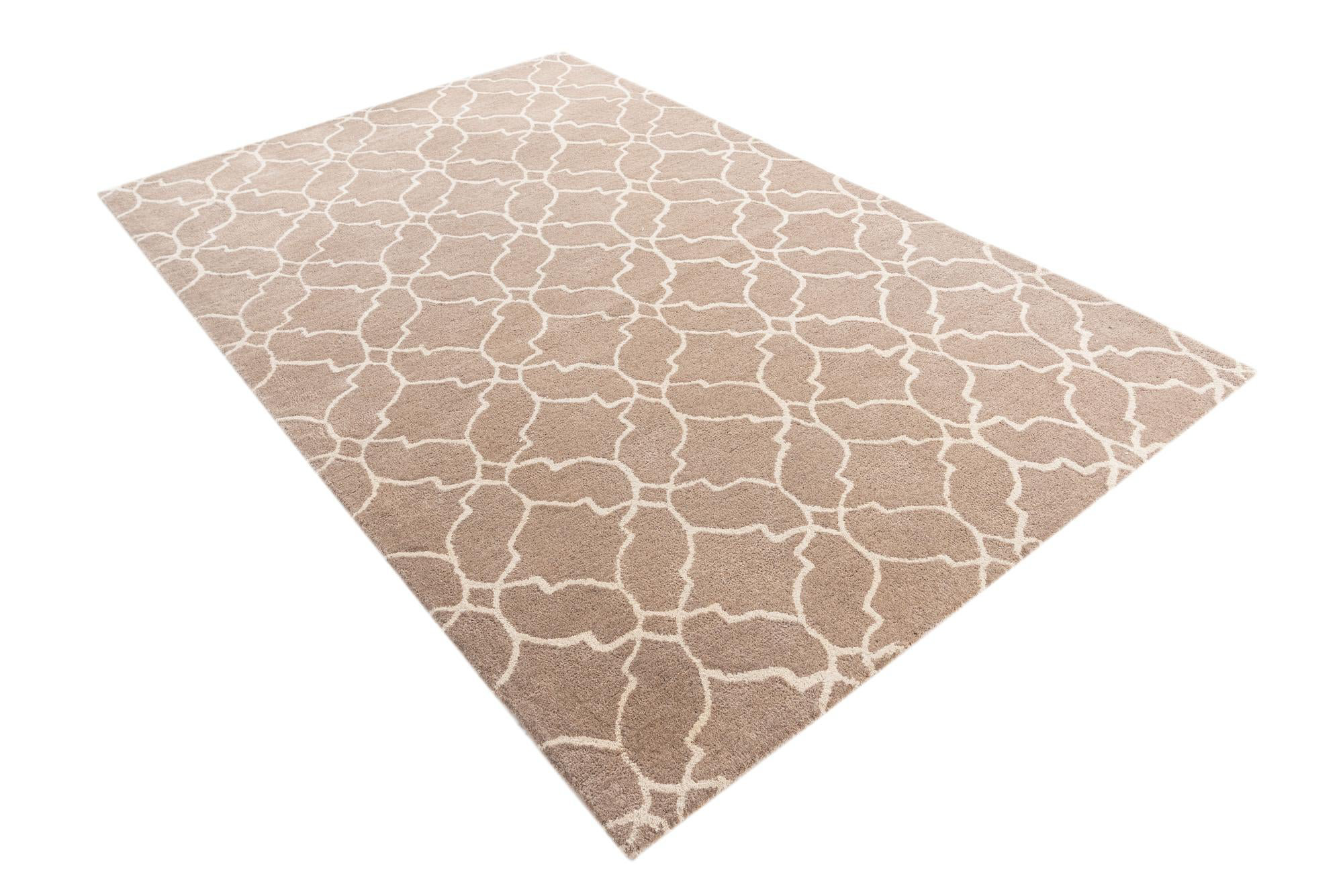 Isabelline Ohare Light Brown Rug | Wayfair