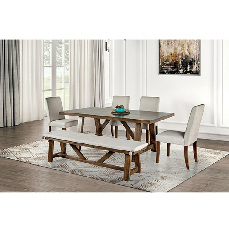 AndrewHomeStudio Phipas 6-pcs Dining Table Set | Wayfair