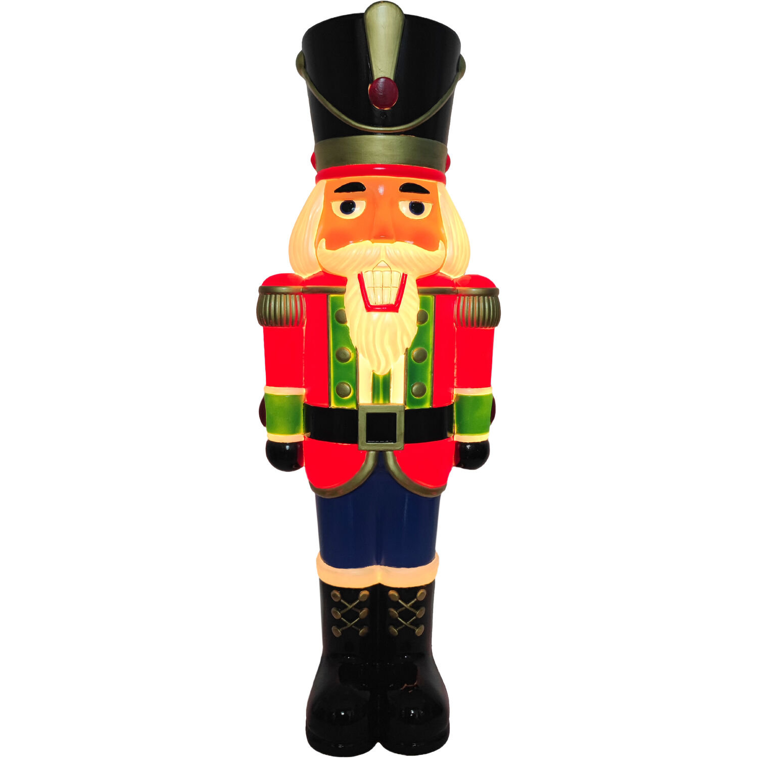 Fraser Hill Farm 40” Nutcracker Soldier Christmas Blow Mold & Reviews ...