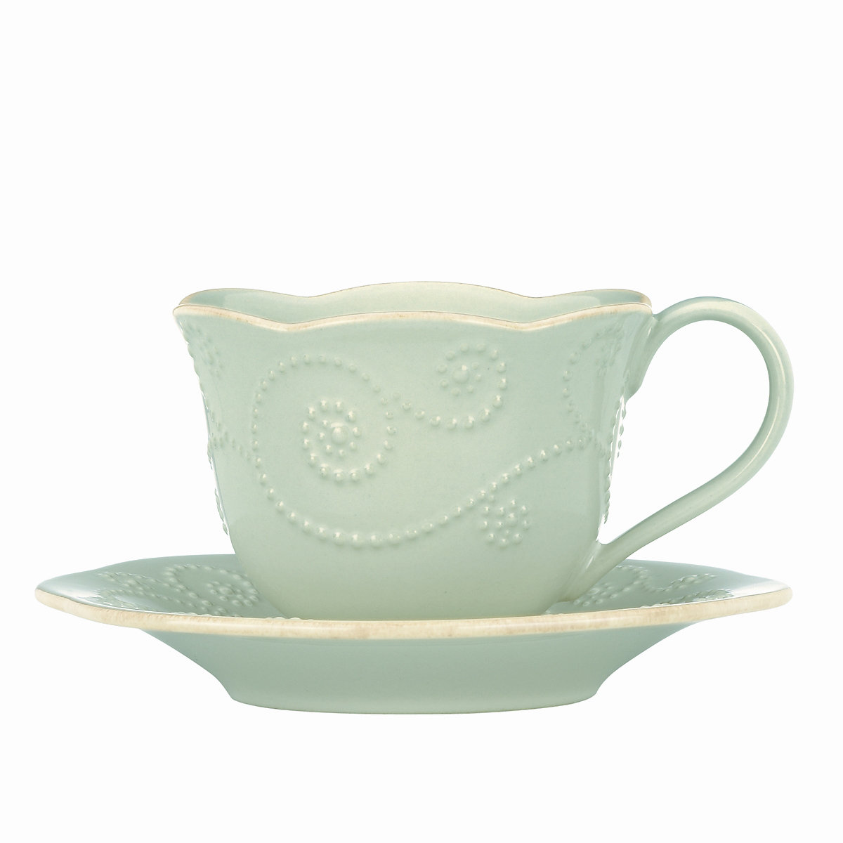 Lenox French Perle Teacup & Saucer & Reviews - Wayfair Canada