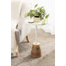 Mercer41 Lodia Genuine Marble Pedestal End Table & Reviews - Wayfair Canada