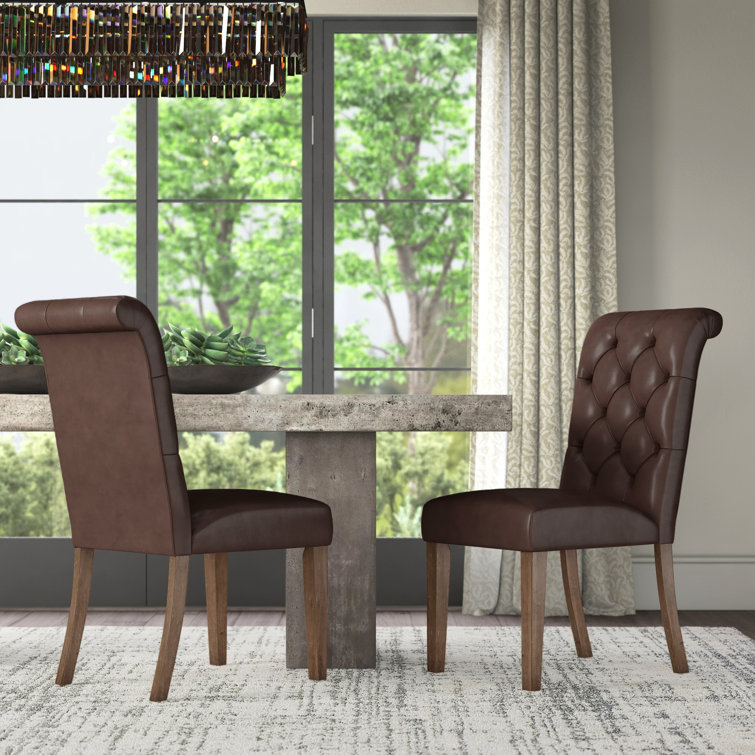 Lark Manor Ameriga Tufted Upholstered Side Chair & Reviews | Wayfair