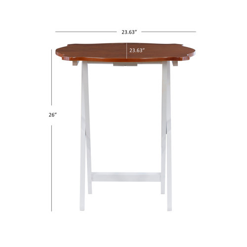 Alcott Hill® Elvin Tray Table Set & Reviews | Wayfair