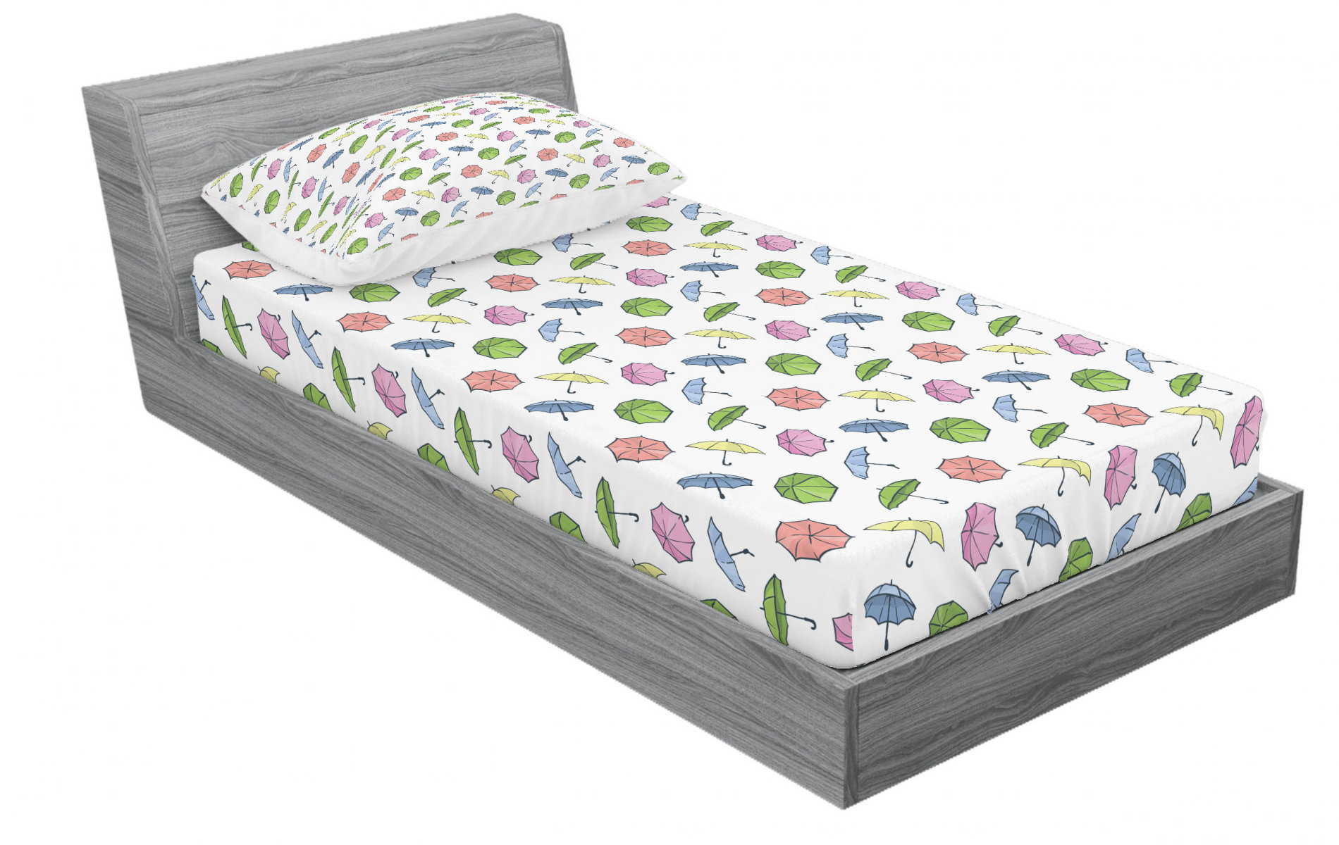 Ambesonne Umbrella Sheet Set | Wayfair