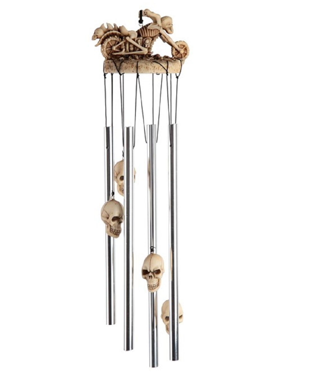 Arlmont & Co. Aeniah Motorcycle Wind Chime | Wayfair