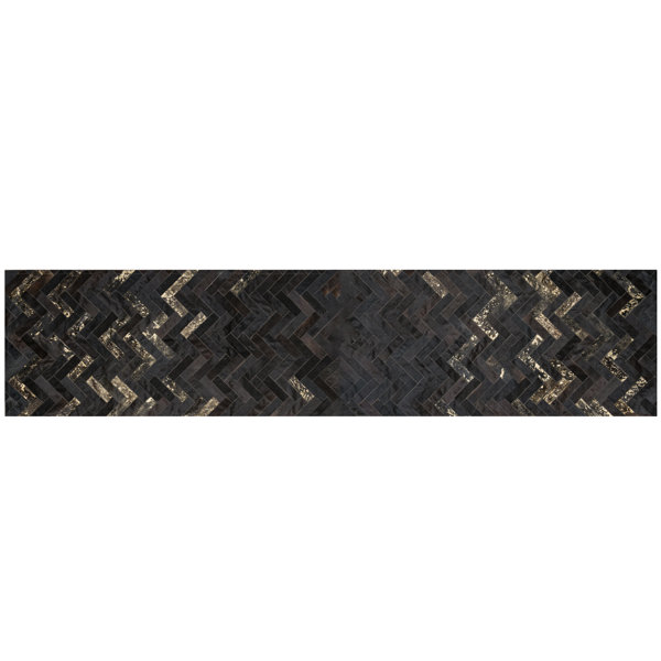 Art Hide Estrella Cowhide Geometric Rug | Wayfair