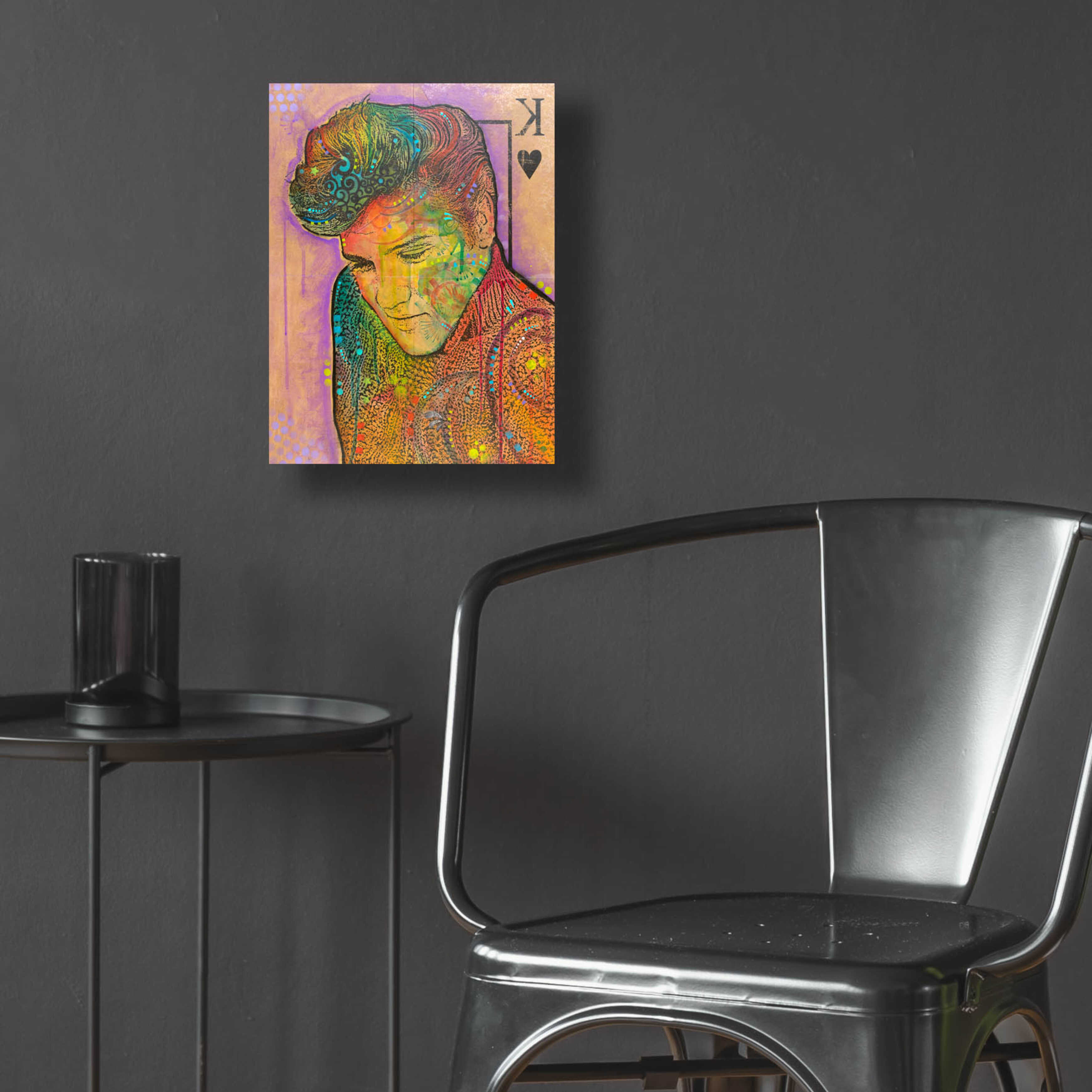 Winston Porter 'Purple King' by Dean Russo, Acrylic Glass Wall Art, ACR-18686 | Wayfair